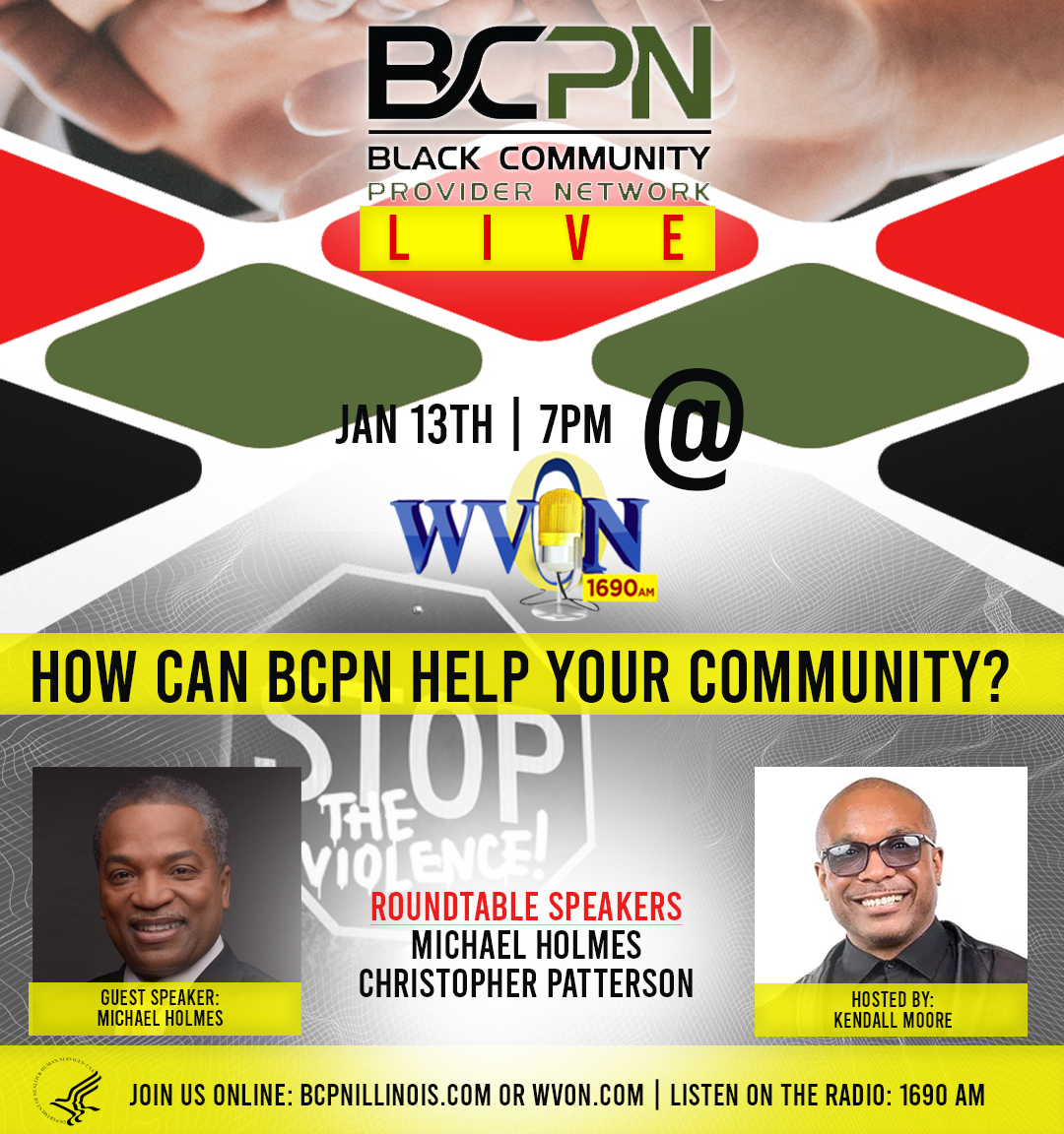 MEDIA – BLACK COMMUNITY PROVIDER NETWORK ILLINOIS * BCPN ILLINOIS * THE ...